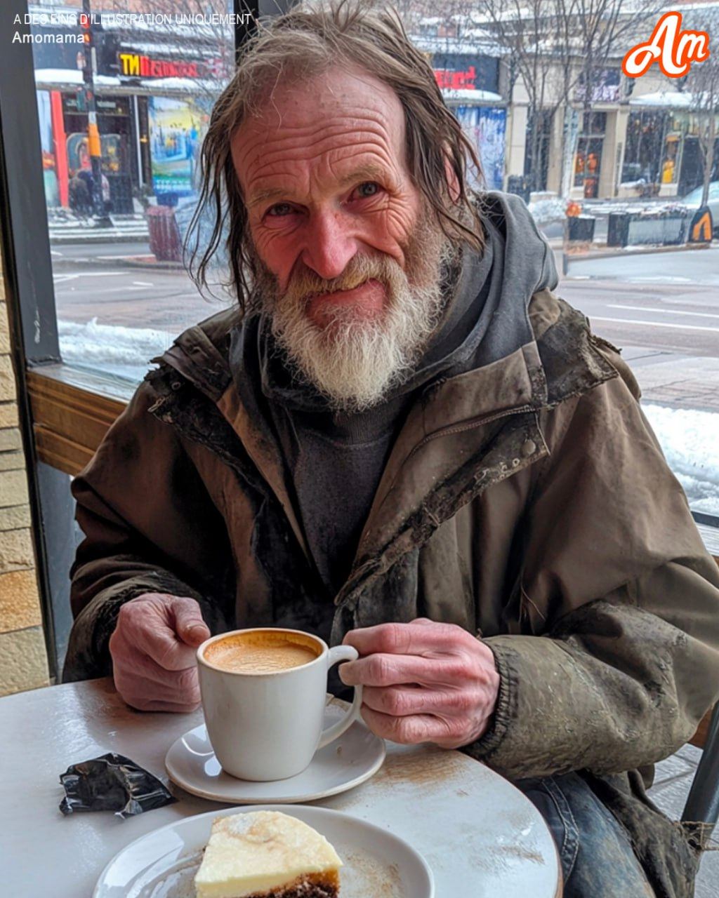 A homeless man asked me for coffee for his birthday – a few hours later ...