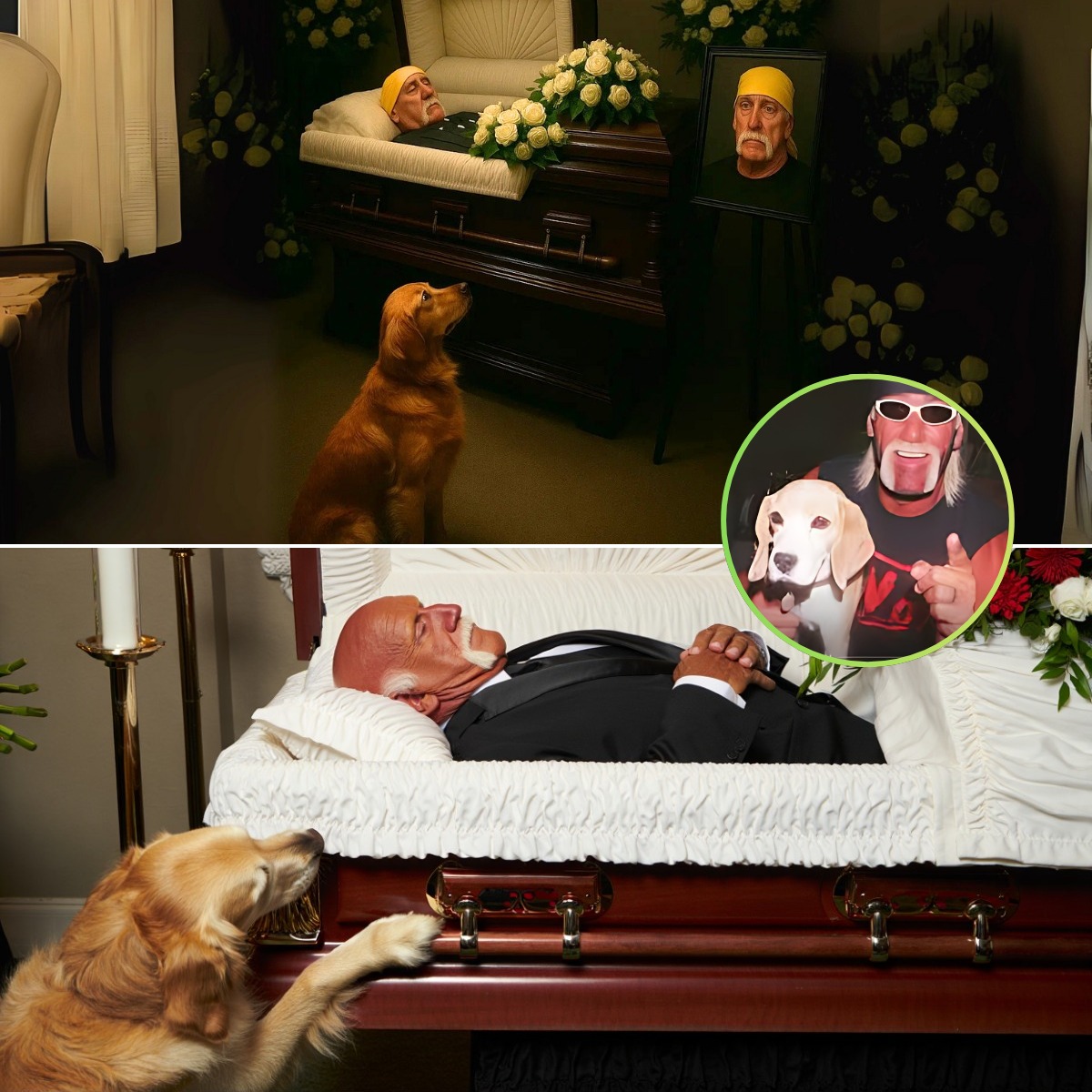 Hulk Hogan and the tale of the dog he nurtured for 5 years touched the ...